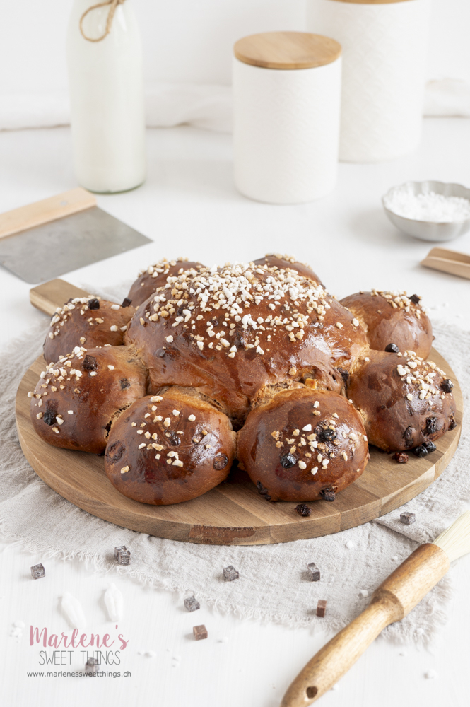 Schokoladen Dreikönigskuchen - Marlenes sweet things